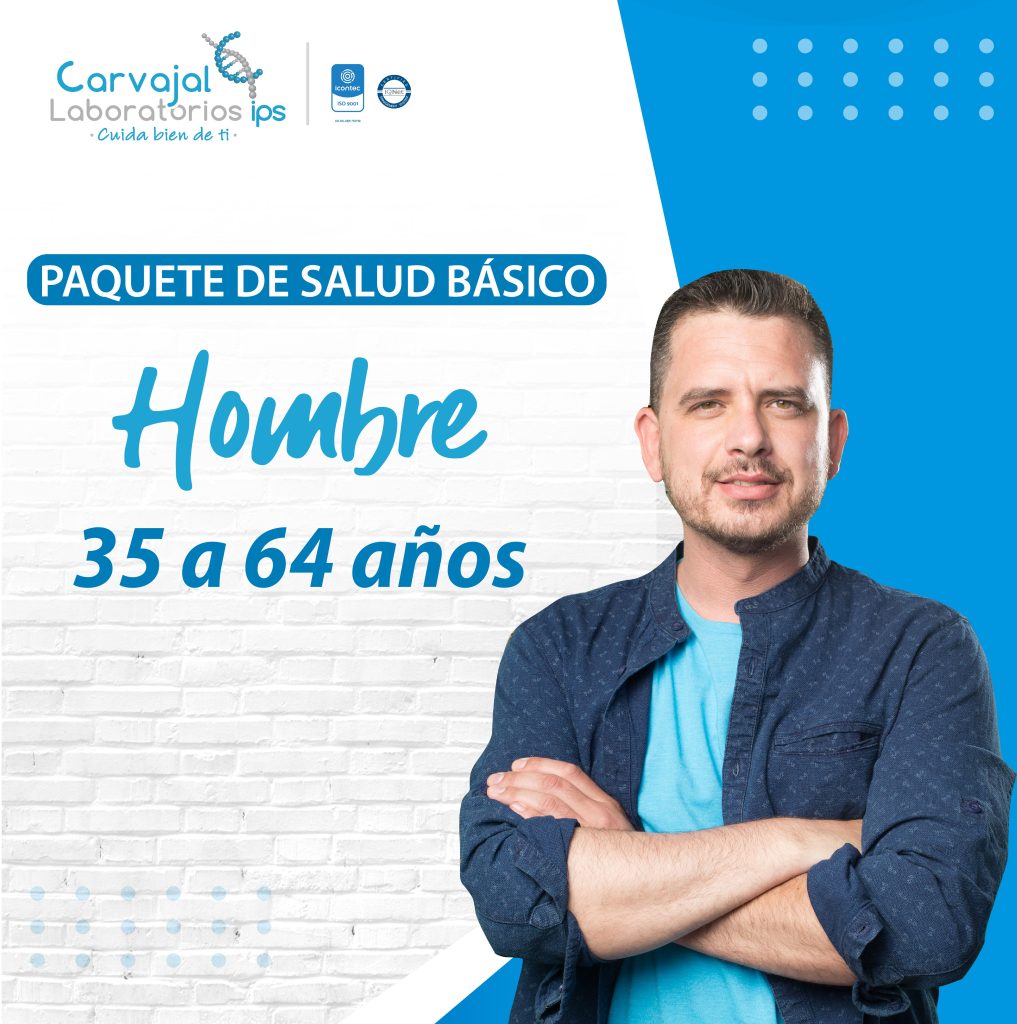 PAQUETE DE SALUD BÁSICO HOMBRE 35 a 64 AÑOS